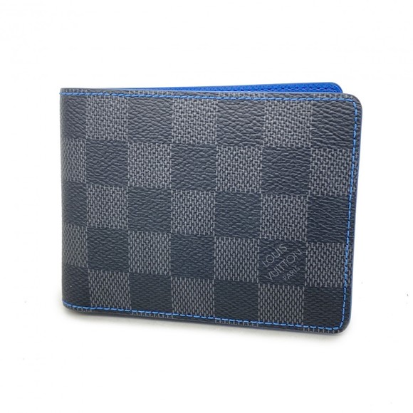 Louis Vuitton | Bags | Louis Vuitton Bill Purse Damier Graphite Black ...